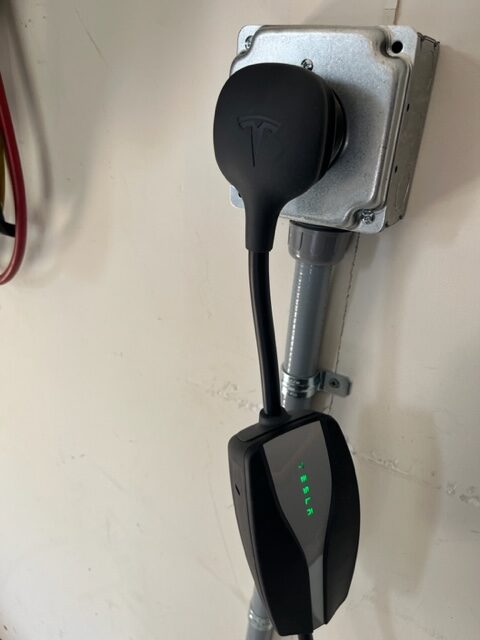 The Tesla 240V Portable Charger | Southern Chester County Electric